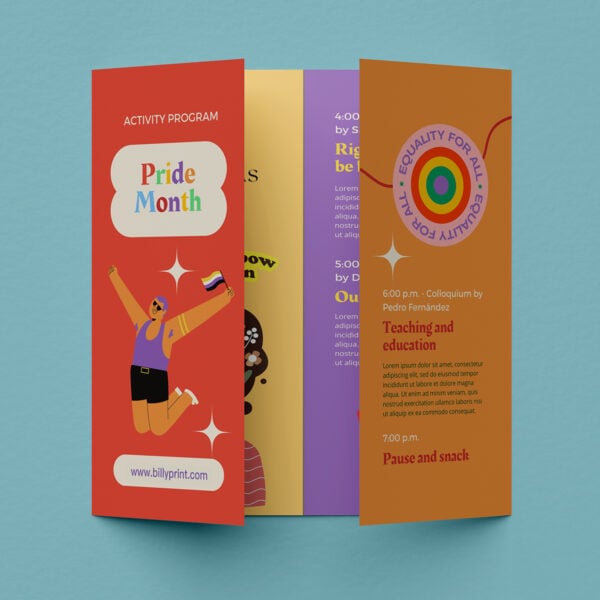 Double Gate Fold Brochures – Unfold Excellence